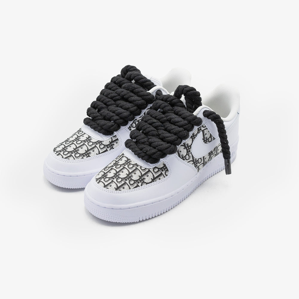 Nike Air Force 1 Low “Dior Custom Black Rope” | Unfazed
